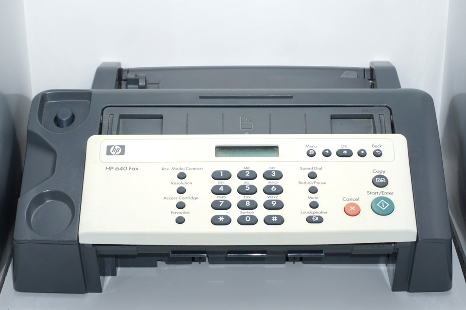 HP 640 Fax Machine, Used | eBay