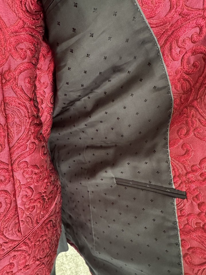 Dolce & Gabbana Limited Runway Three-Piece Jacquard Tuxedo Size IT 54 ...