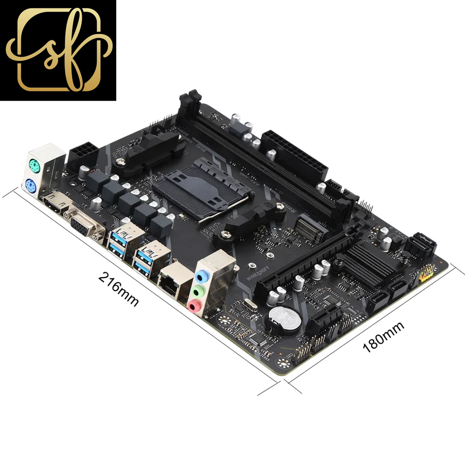 A320 Kit AMD Ryzen R5 2600 Cpu DDR4 16GB 3200Mhz Memory A320M ...