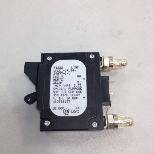 Airpax 407998137 / LMLK1-1RLS4-29877-1-V Breaker 3 Amp Bullet Style w ...