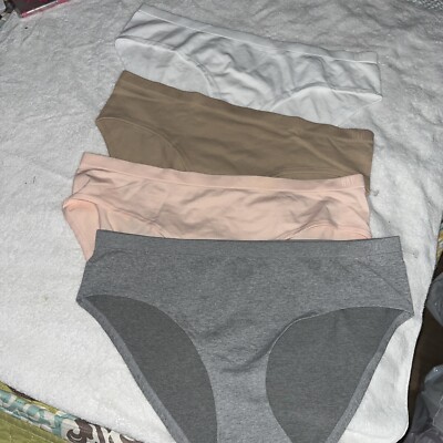 GapBody Women 4 Pack Seamless Stretch Full Back Coverage Hipster ...