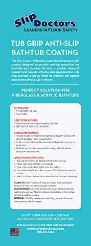 Tub Grip Clear Anti-slip Bathtub Coating by Grip-it Fast for sale ...