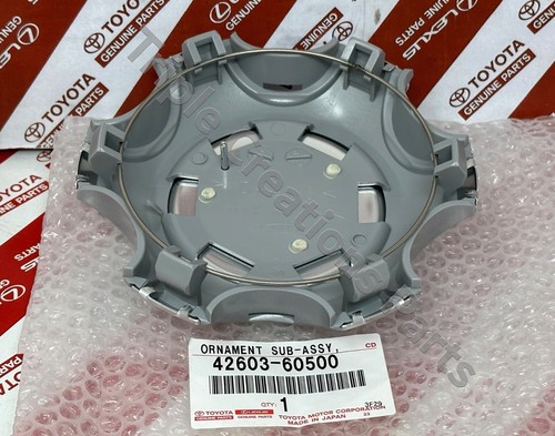 42603-60500 Genuine Toyota 03-09 4Runner Aluminum Wheel Center Hub Cap ...