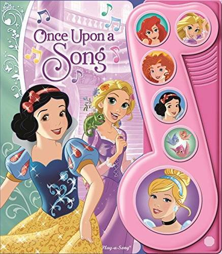 Disney Princess (Play-a-Song) Little Music Note - Board book By PiKids ...