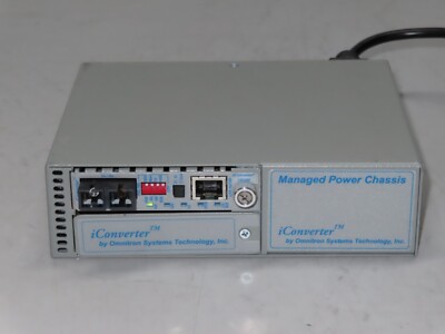 OMNITRON SYSTEM 8230-0 iCONVERTER MANAGED POWER CHASIS | eBay Australia