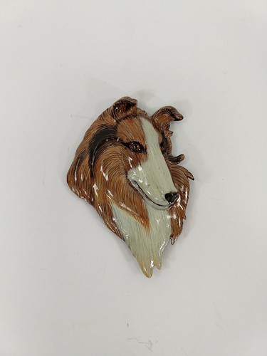 Collie Dog Puppy Plastic Refrigerator Magnet | eBay