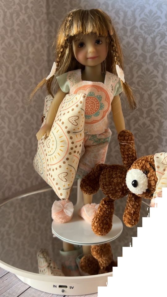 LittleCharmingDoll (Heartstring doll) by Dianna Effner 8" Lim Ed *Bed ...