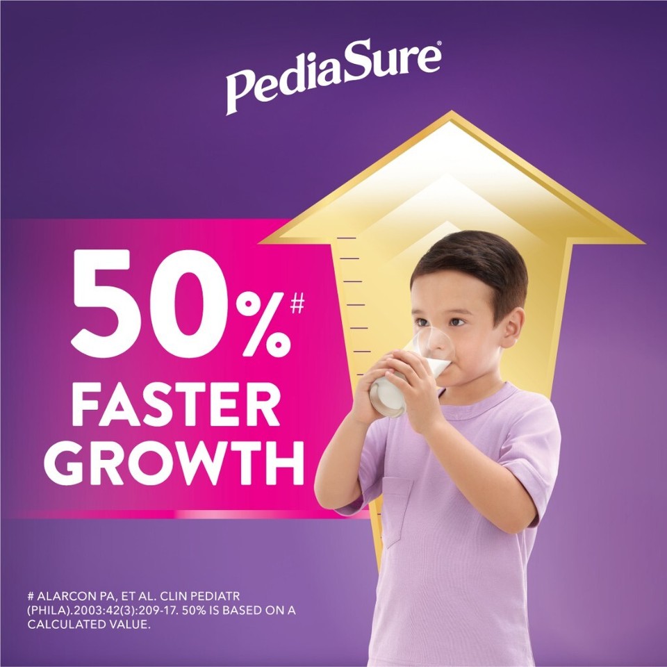 Abbott Pedia Sure Complete Nutrition Growth 1-10 Yrs Vanilla 850g | DHL ...