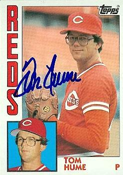 Tom Hume autographed Baseball Card (Cincinnati Reds) 1984 Topps #607 | eBay