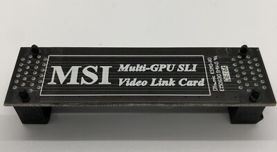 MSI Multi GPU SLI Video Card Cable Connector Adapter SLI Link Bridge 2. ...