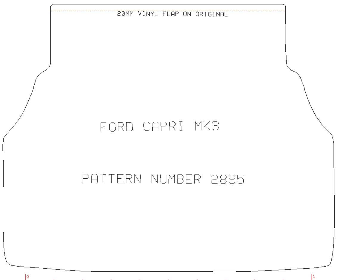 CUSTOM FIT FORD CAPRI MK3 BOOT FLOOR MAT IN CARPET FROM 1978 TO 1986 | eBay