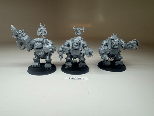 Warhammer 40k - Orks Ork Meganobz x 3 - Mega Nobz | eBay