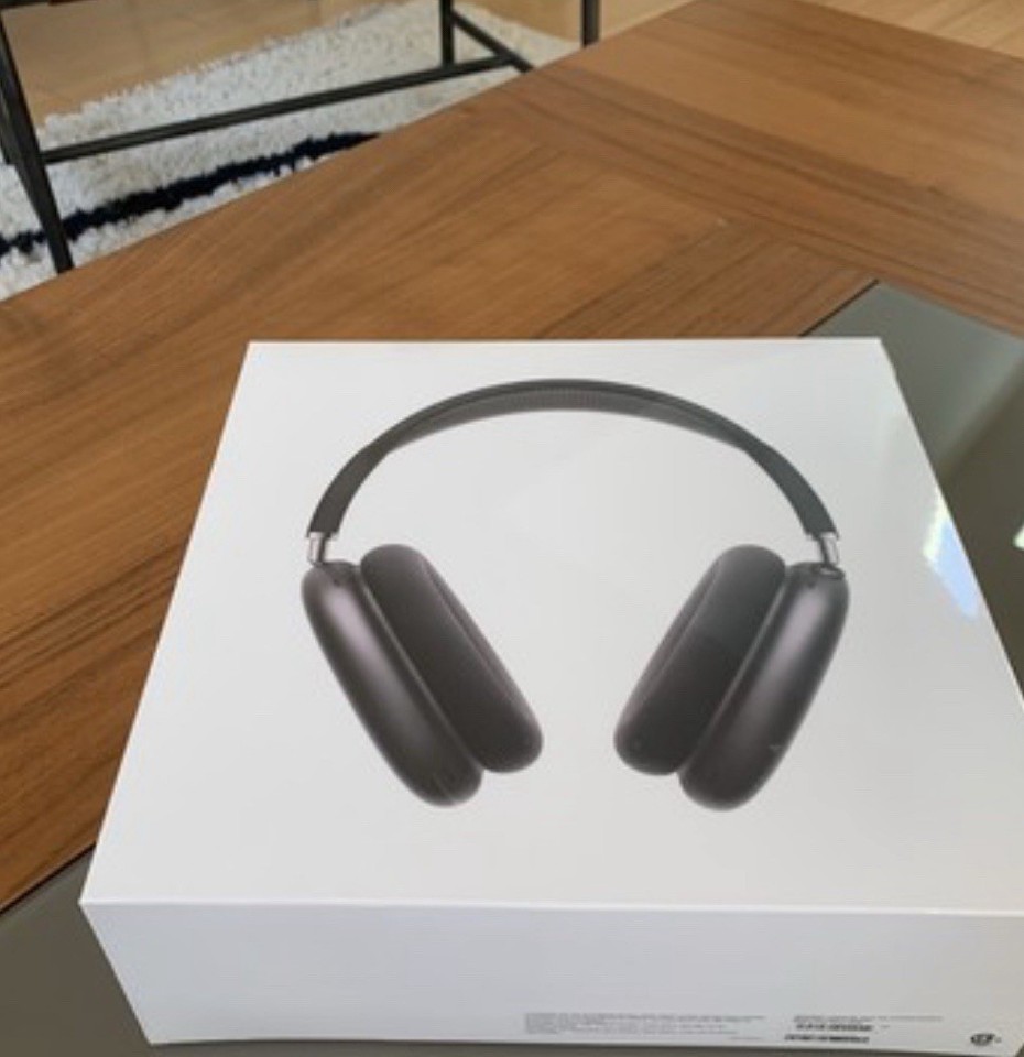 2 AirPod Maxes Bluetooth Headphones High-End Sound Quality, Black | eBay