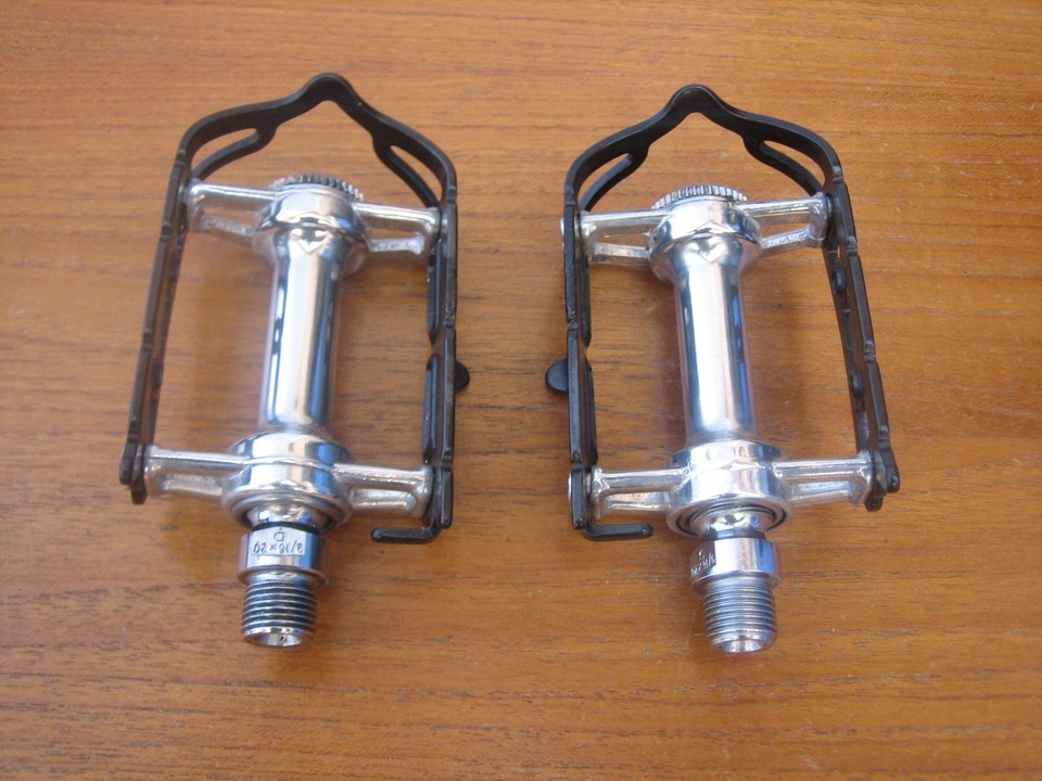 Campagnolo Superleggeri Classic Quill Steel Spindle Pedal (Super Record ...