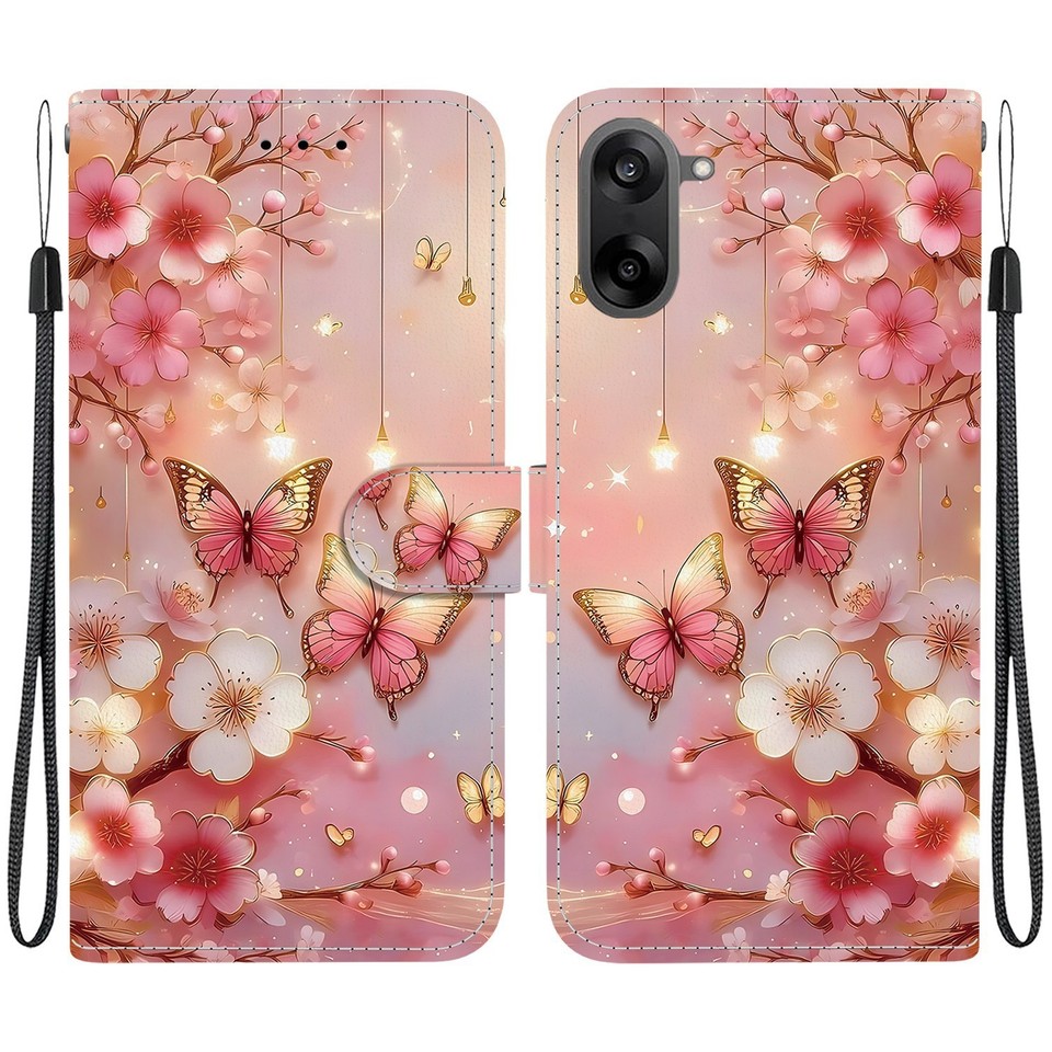 Flower Cat Bear Wallet Phone Case for OnePlus 13 Nord CE5 Nord 5 4 3 ...