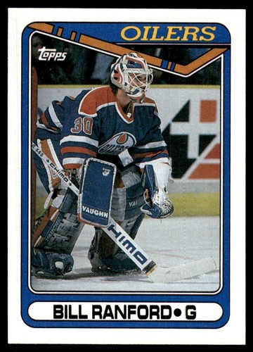 1990-91 Topps Bill Ranford Edmonton Oilers #226 | eBay