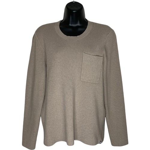 Figs Sweater Womens L Ribbed Loungewear Front Pocket Stretch Knit ...