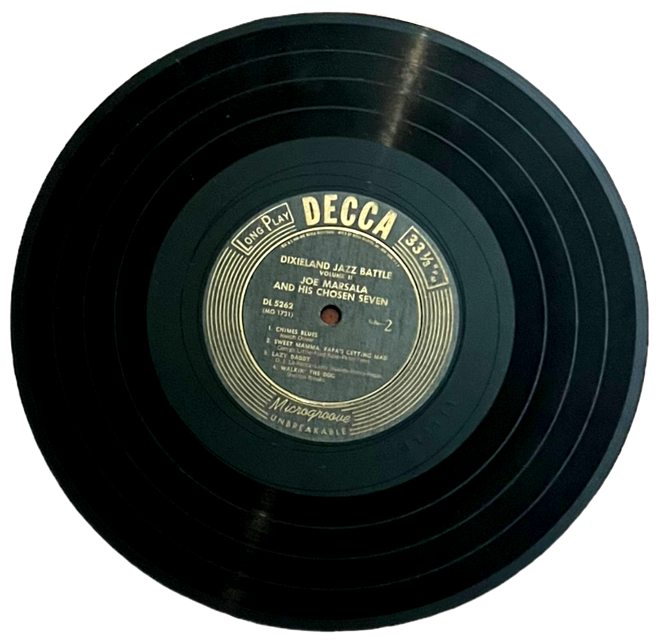 Ray McKinley's Jazz Band - Dixieland Jazz Battle - Decca Record DL 5262 ...