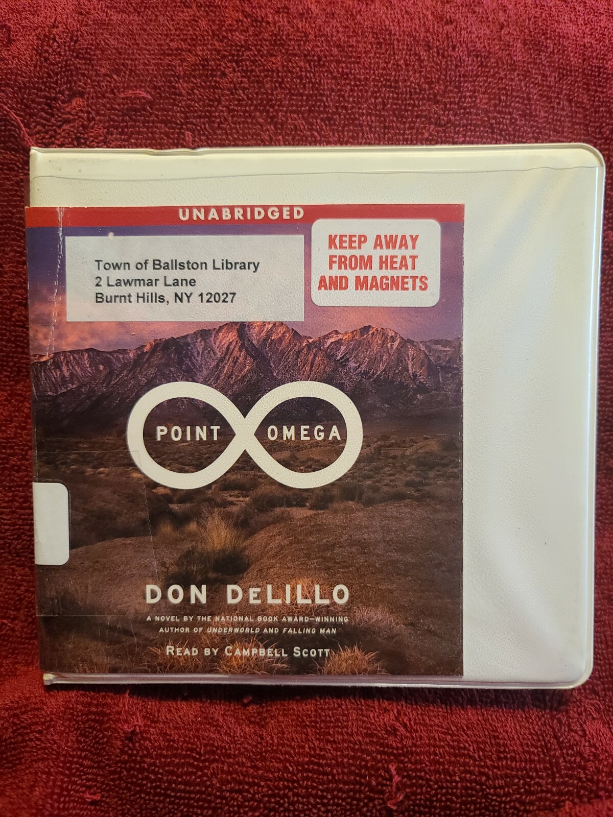 Audiobook Shelf00N ~ point omega- Don delillo- unabridged | eBay
