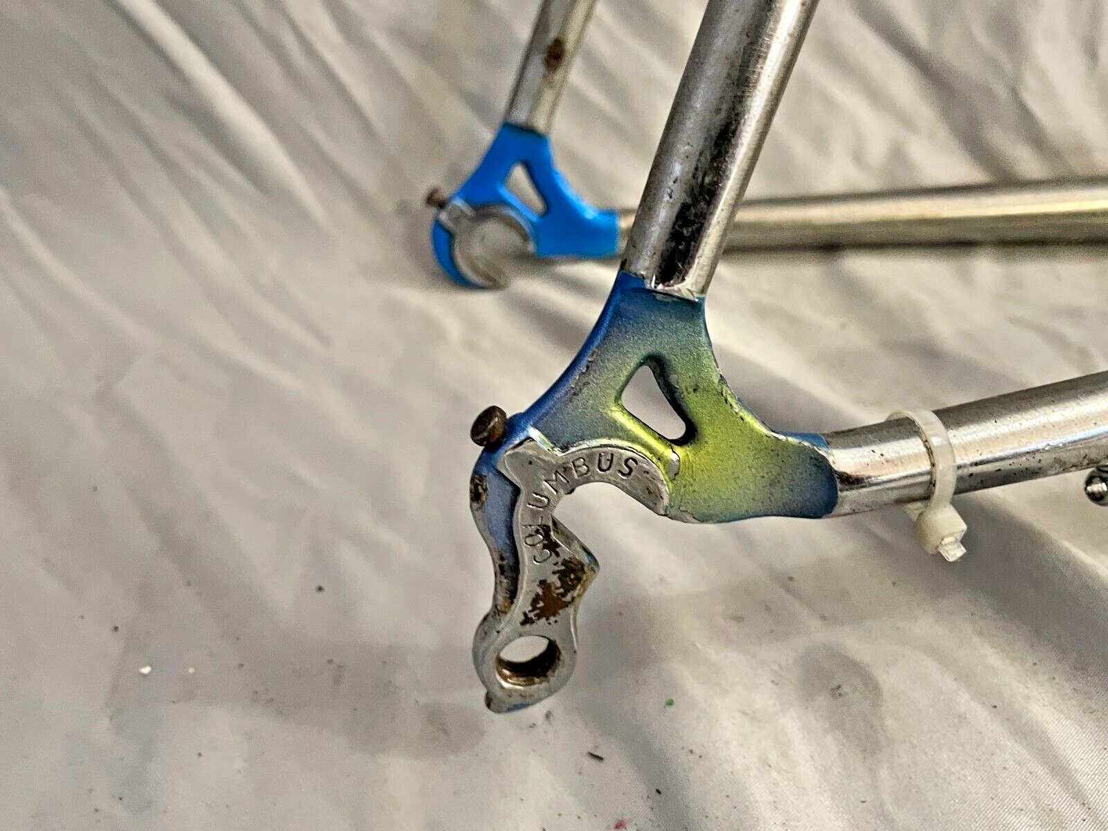 1985 Olmo Super Light Road Bike Frame 51cm Small Columbus Genius Lugged ...