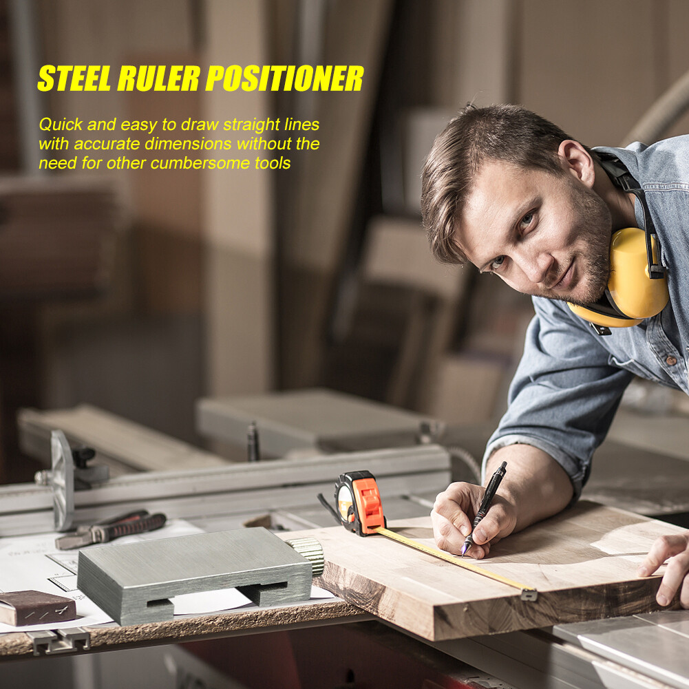 Carbon Steel Line Locator High Precise Metal Ruler Limiter for ...