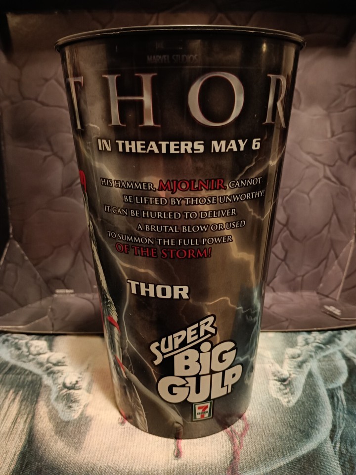 Thor Movie 2011 7-11 7 Eleven Super Big Gulp Cup | eBay