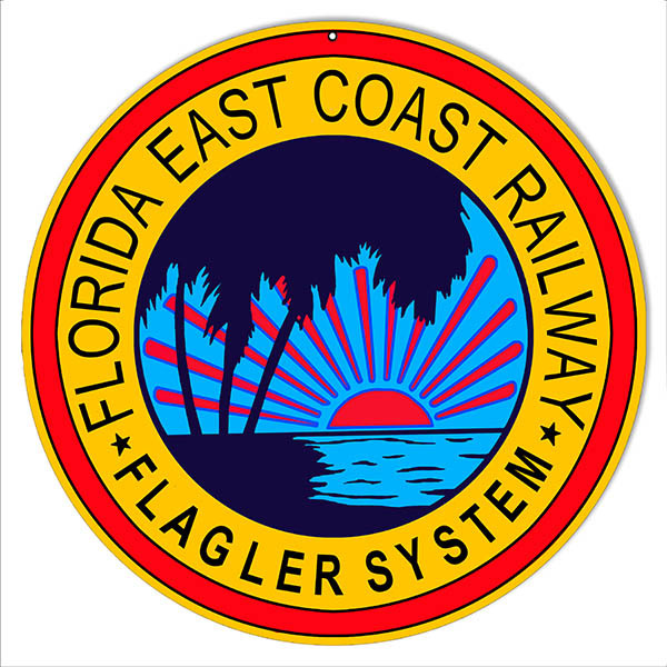 Florida East Coast Railway Logo Florida East Coast Railway: Map,