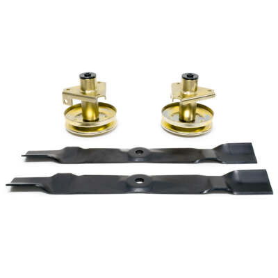 Lawn Mower Blade & Spindle Kit for 42" Deck John Deere Scotts M139802 ...