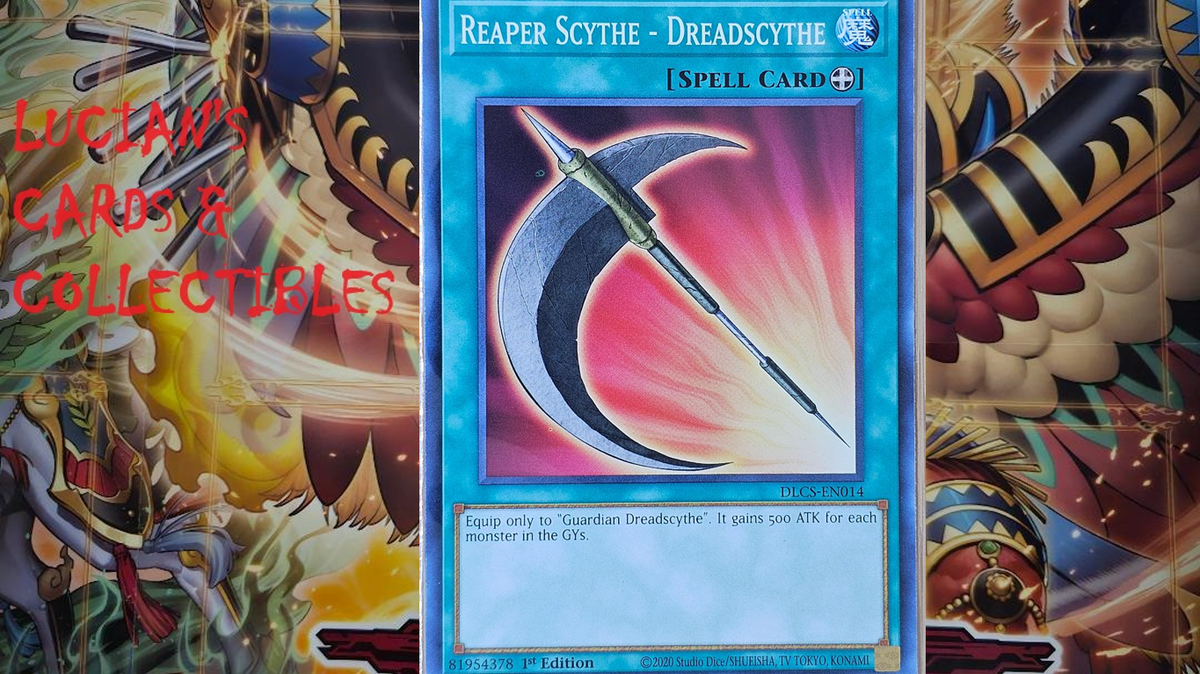 Yugioh Reaper Scythe Dreadscythe Yugioh Rafael Guardian Deck
