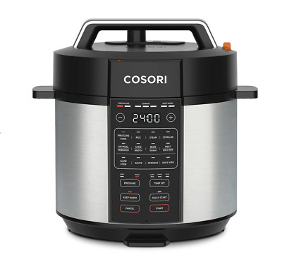 COSORI Pressure Multi Cooker 6 qt 9-in-1 Instant Stainless CMC-CO601 ...