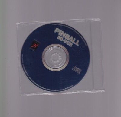 (PC) - 3d-vcr PINBALL videogame cd-rom 21st century ent. | eBay