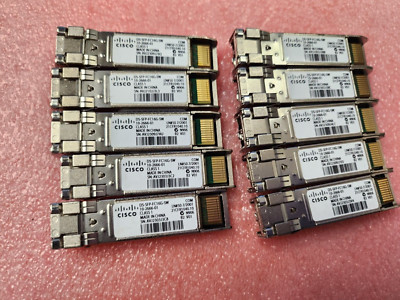 Lot of 10 Cisco DS-SFP-FC16G-SW 10-2666-01 SFP+ 16G SW 850nm MMF | eBay