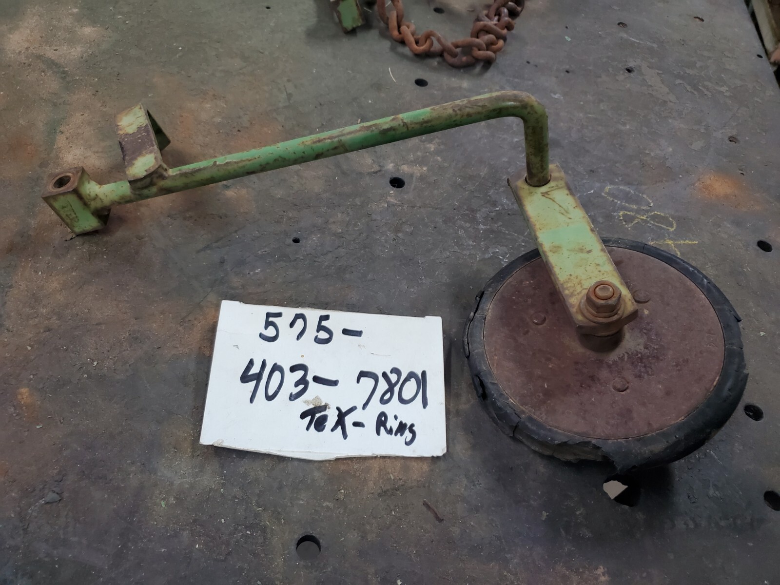 John Deere AB 16312 71 Planter Seed Press Wheel Cover Device 1 Row Corn ...