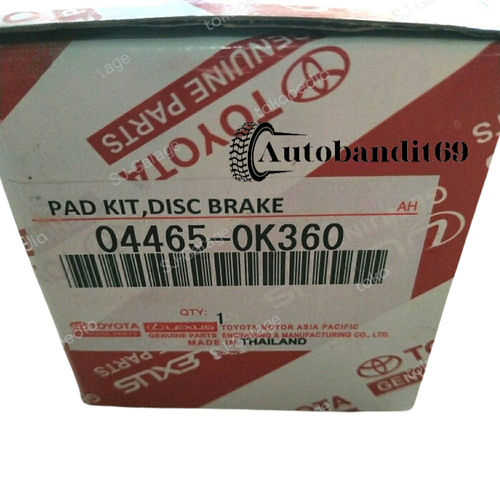 Brake Front Pads Set Hilux Cruiser TOYOTA Fits Shogun Prado Toyota Land ...
