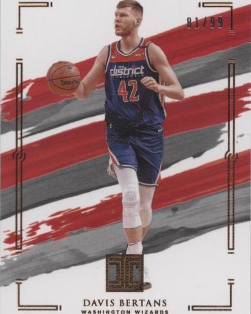 2020-21 Panini Impeccable - Davis Bertans #5 /99 for sale online | eBay