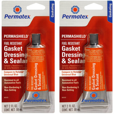 Permatex PermaShield Fuel Resistant Gasket Dressing Flange Sealant 4oz ...