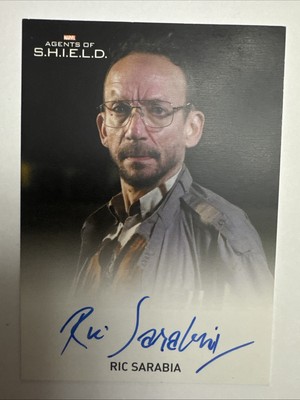 2015 Marvel Agents of SHIELD Ric Sarabia as Wendell Levi Autograph Card ...