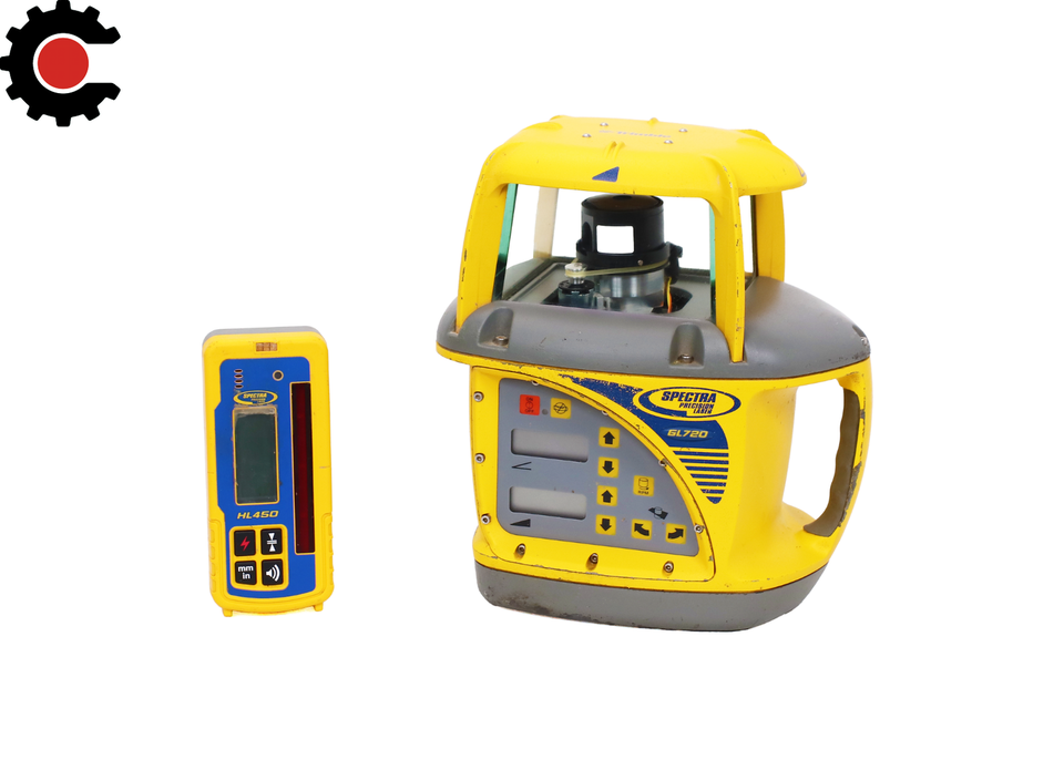 Trimble Spectra Precision GL720 Dual Slope Grade Laser w/ HL450 | eBay
