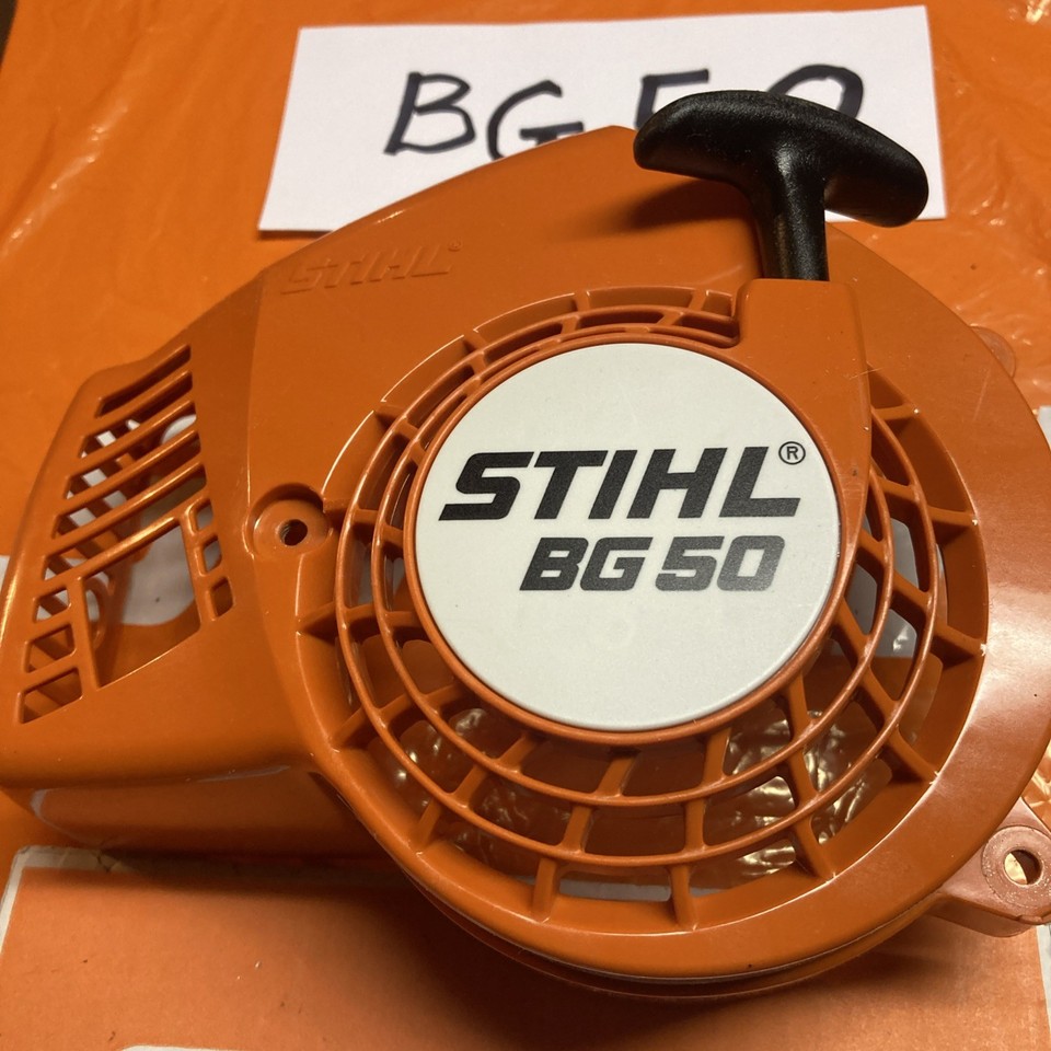 NEW Genuine OEM STIHL BG50 Leaf Blower Recoil Pull Start Assembly | eBay