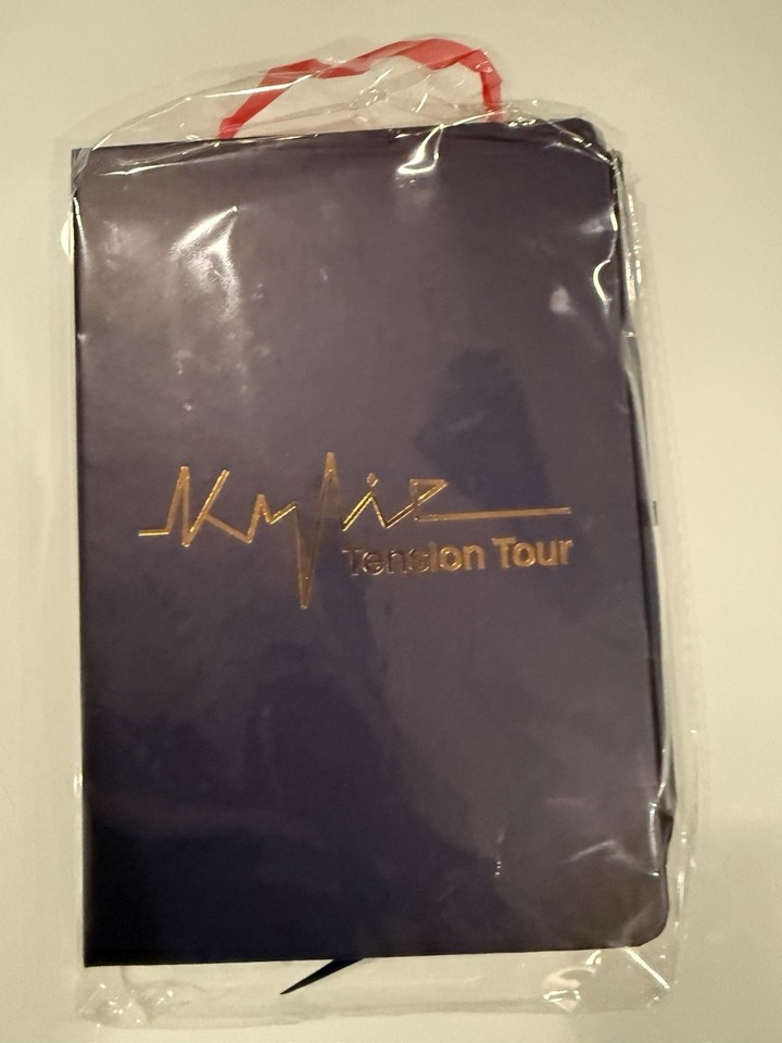 Kylie Minogue 💎 TENSION Tour 4-Piece VIP Exclusive Merchandise Gift Set ...