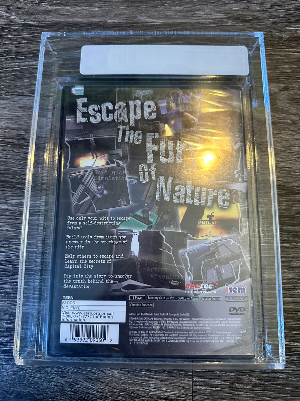 Disaster Report (Sony PlayStation 2, 2003) for sale online | eBay