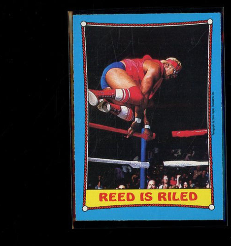 1987 O-Pee-Chee WWF Reed is Riled # 46 | eBay