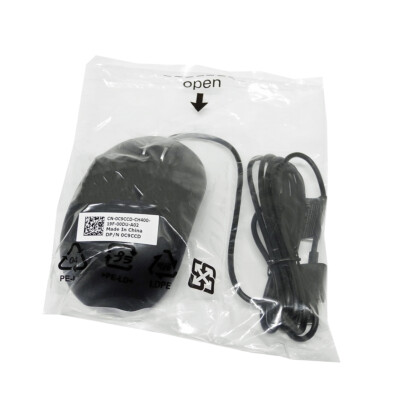 DELL MS819c Bogenförmig USB Maus 1000 DPI mit Fingerprint Reader 0C9CCD ...