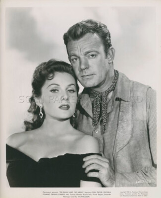 RHONDA FLEMING DENNIS O'KEEFE THE EAGLE AND THE HAWK 1950 PHOTO ...