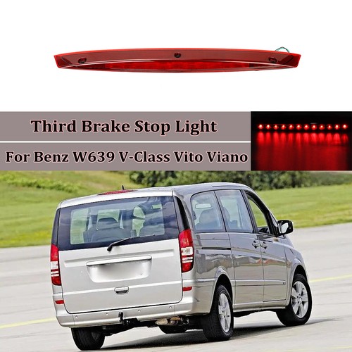 For Mercedes Benz W639 V-Class Vito Viano Red Rear Third Brake Stop ...