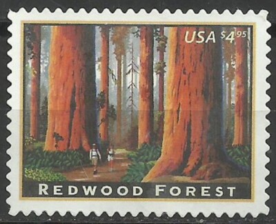 USA Stamps: 2009 SC 4378 Redwood Forest, Used Off Paper | eBay
