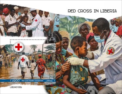Red Cross in Liberia MNH Stamps 2024 Liberia S/S | eBay