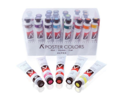 Opaque Watercolour Paint Alpha A+ 40ml Choose Each Color | eBay