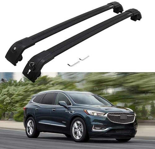 2Pcs Fits for Buick Enclave 2018-2024 Lockable Roof Racks Cross Bars ...