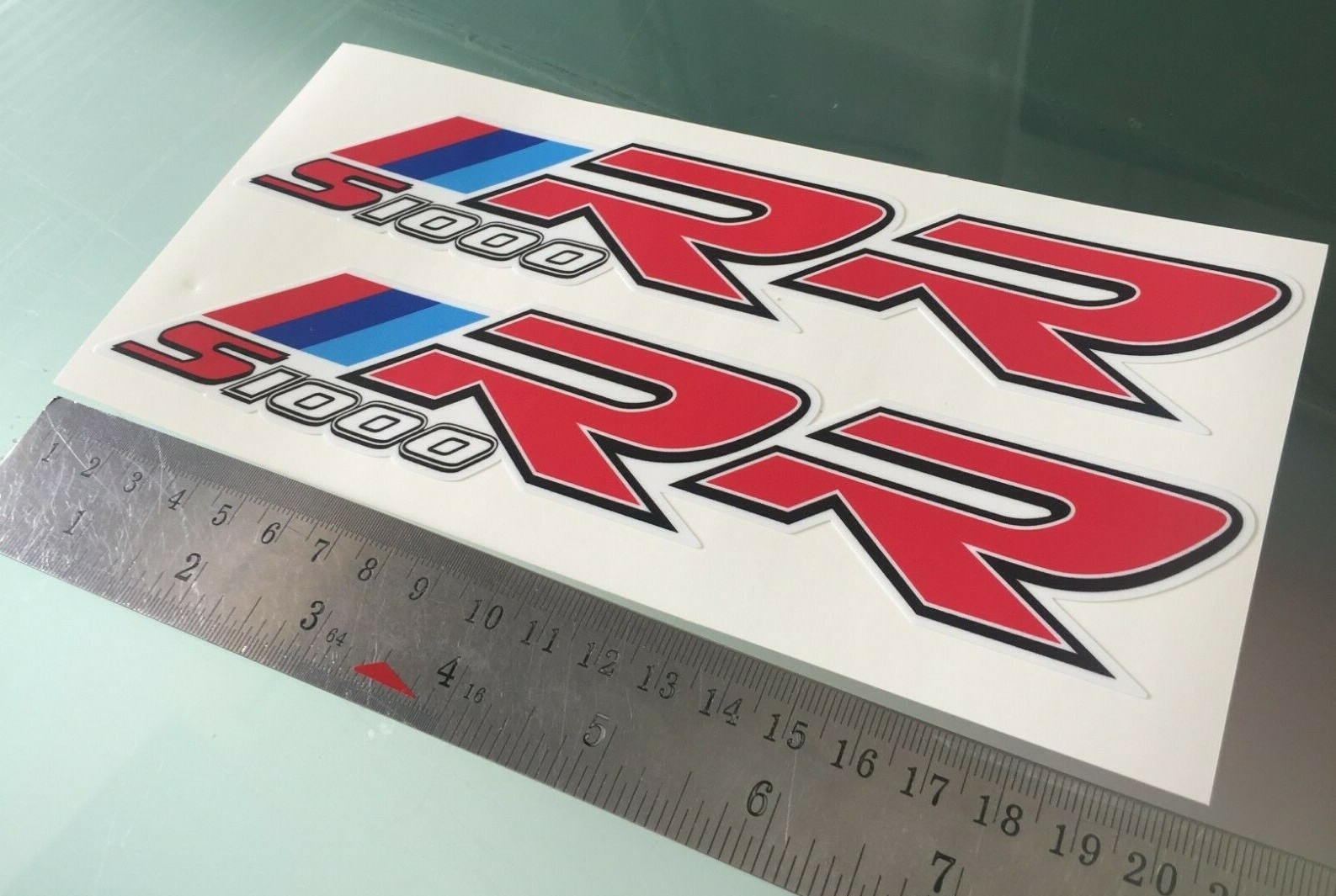NEW S1000RR Logo Decals / Stickers for BMW S1000RR Motorrad Stripes (X2 ...
